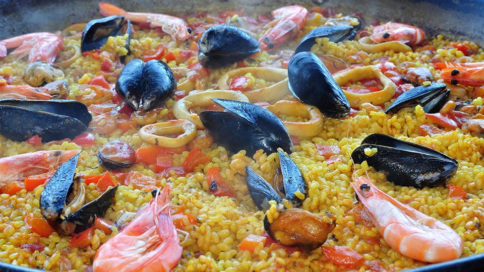 Party at home Spanish Paella | Domácí Paella - španělské jídlo | Caterings