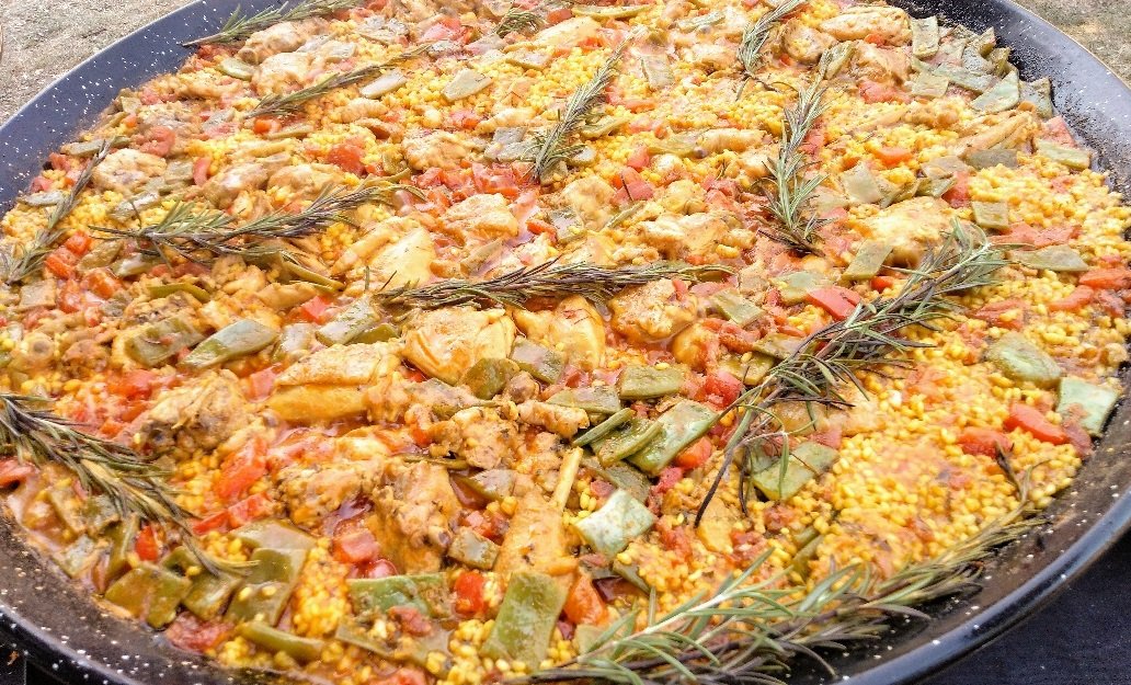 Party at home Spanish Paella | Domácí Paella - španělské jídlo | Caterings